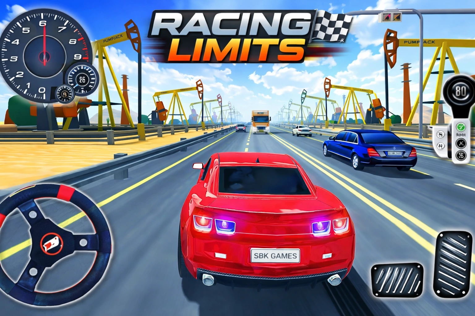 Play Racing Limits Online - Free Endless Car Racing Game 2026