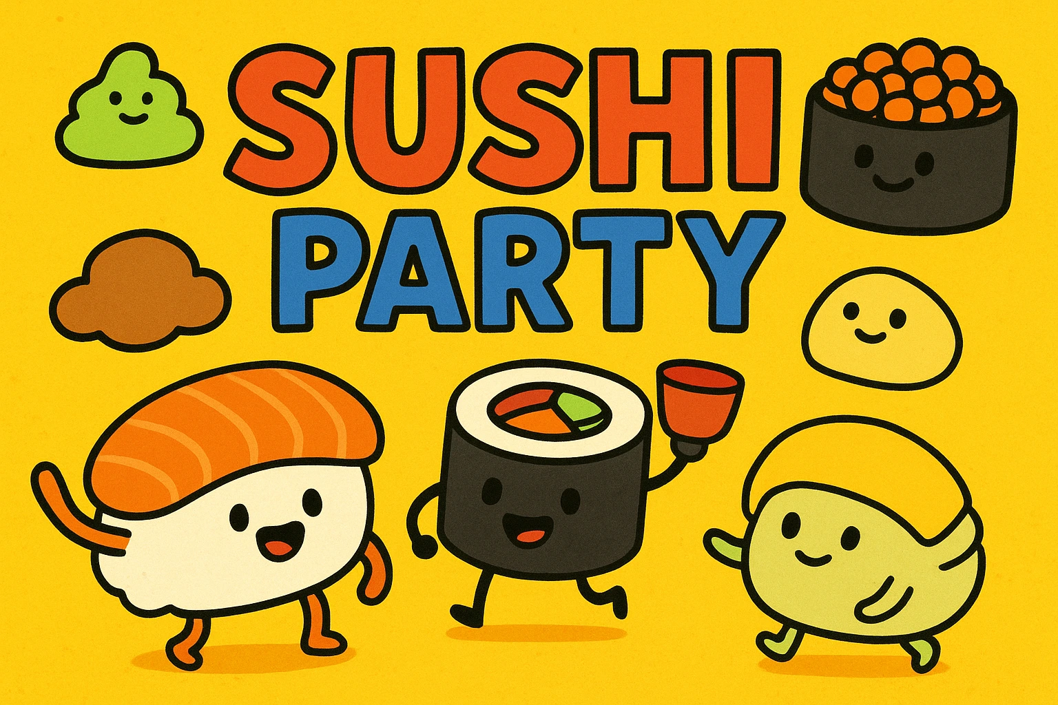 Sushi Party – Free Online .io Snake Game to Eat, Grow & Win 2026